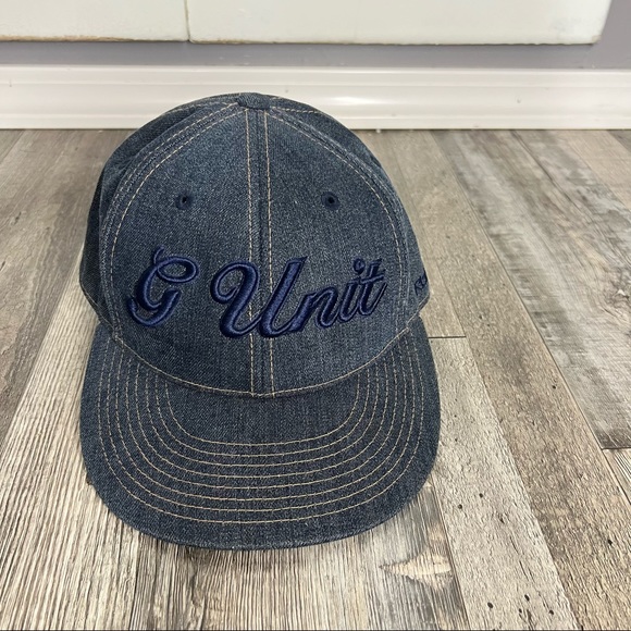 G-Unit | Accessories | G Unit 5 Cent Y2k Denim Hat Size 7 4 | Poshmark